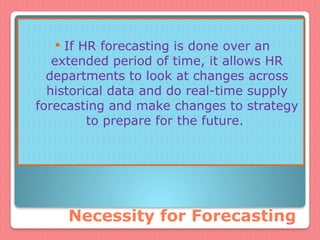 HUMAN RESOURCE FORECASTING IN HUMAN RESOURCE PLANNING.pptx