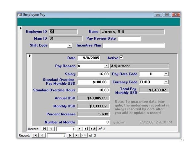 Human resource information system