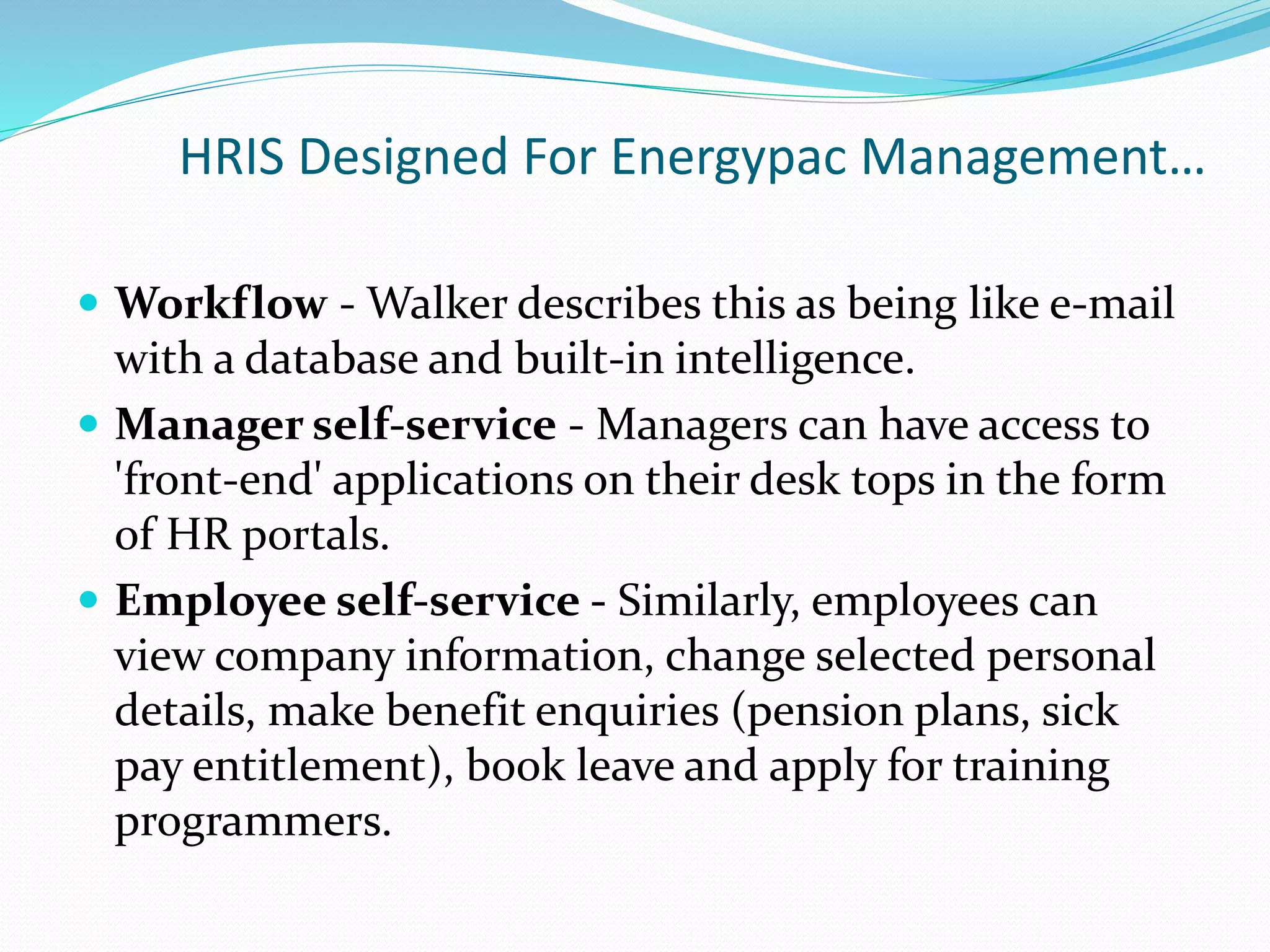 Human resource information system | PPT