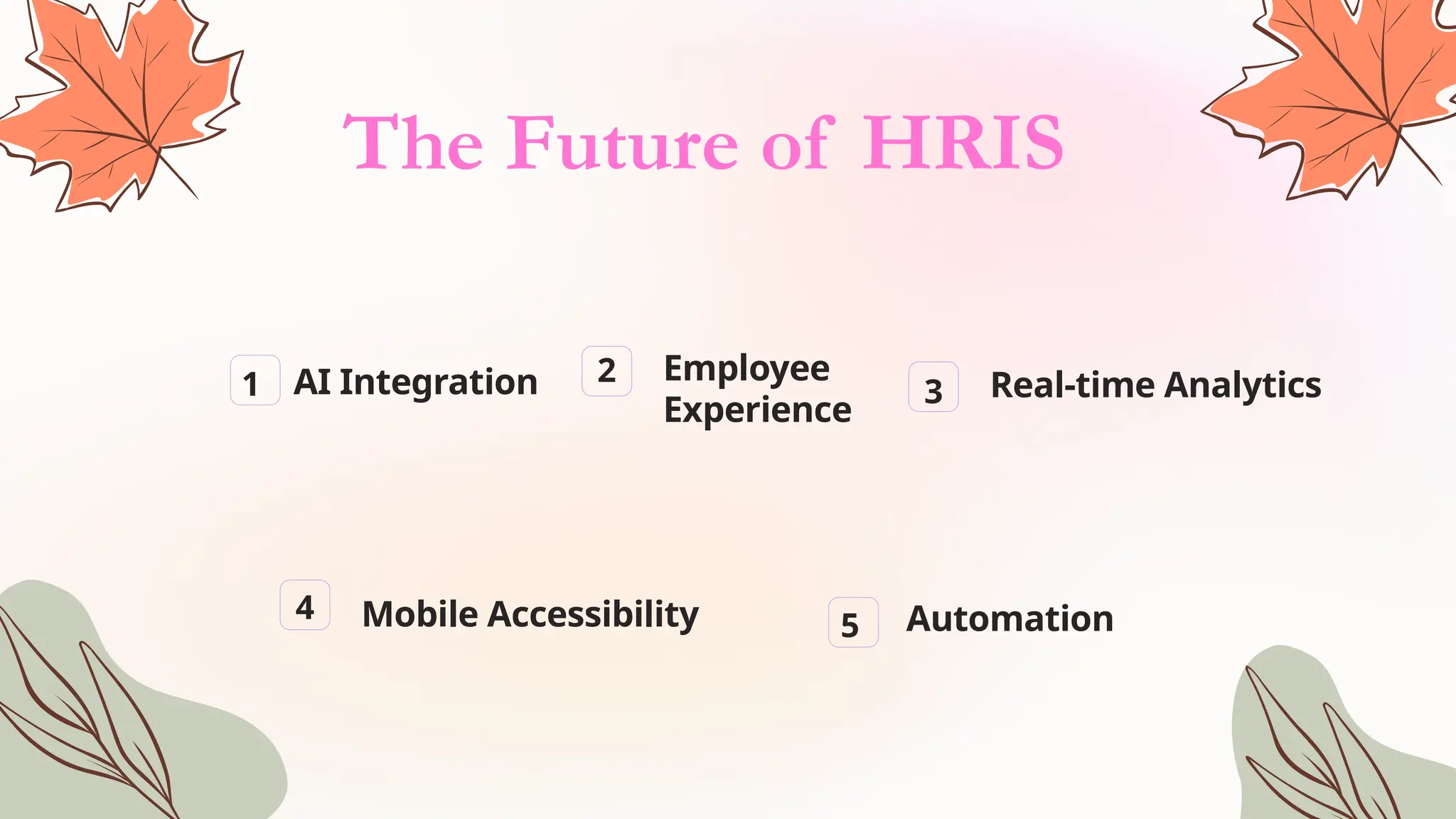 HUMAN RESOURCE INFORMATION SYSTEM.pptx(Hris) | PPTX