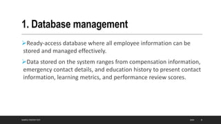 Human resource information systems | PPT