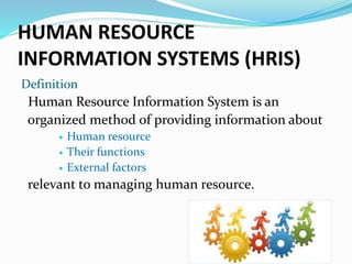 Human resource information systems (1) | PPTX