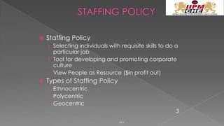 Human Resource Management and its Objectives | PPTX