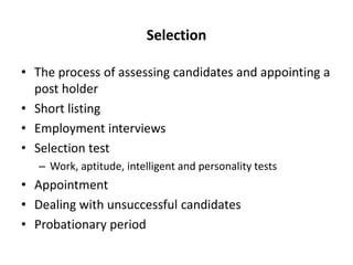 Human resource management | PPTX