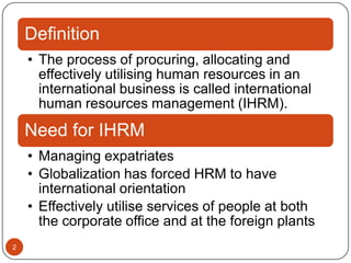 Human resource management | PPTX | Business Administration | Business