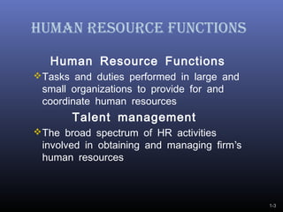 Human resource management | PPT