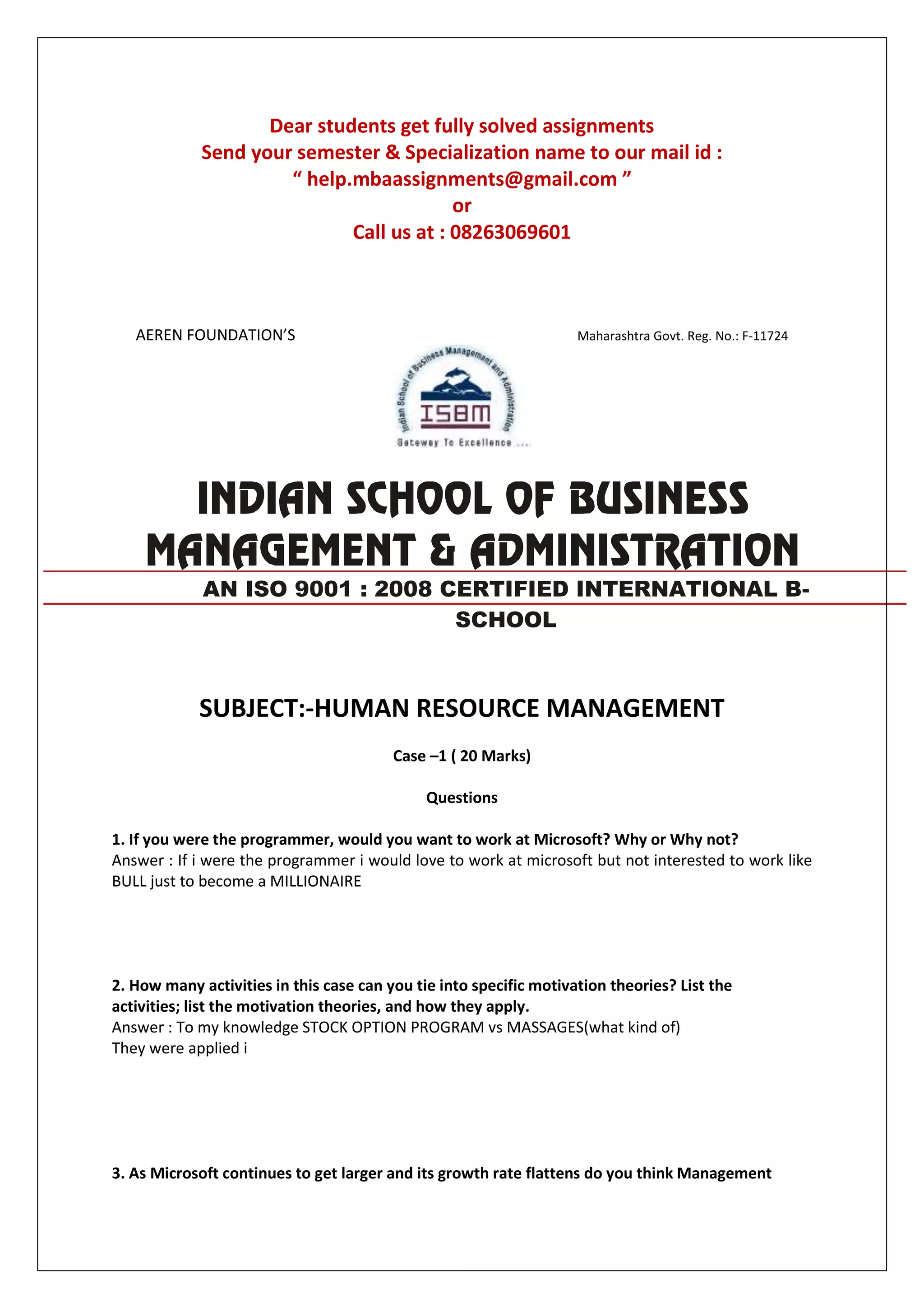 Human resource management | PDF