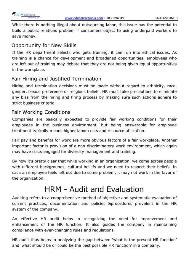 Human resource management | PDF