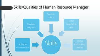 Human resource management | PPTX