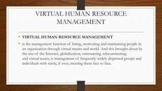 Human resource management | PPTX