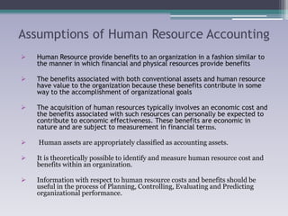 Human Resource Accounting | PPTX