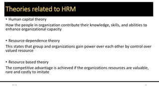 Introduction to Human Resource Management | PPTX