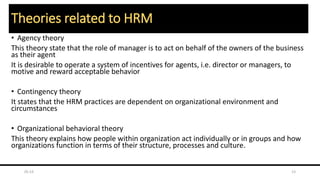 Introduction to Human Resource Management | PPTX