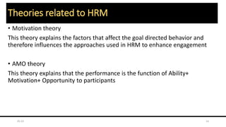 Introduction to Human Resource Management | PPTX