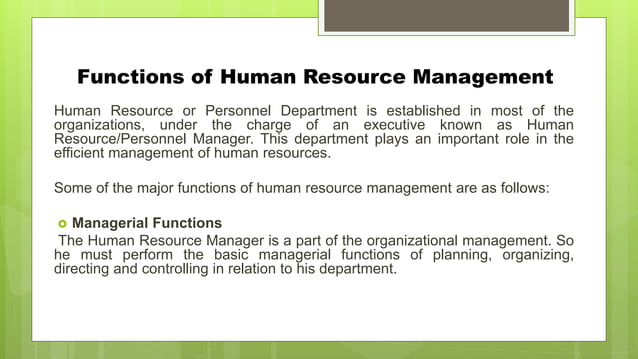 Human resource management | PPT