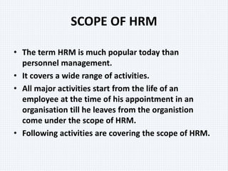 Human resource management | PPTX