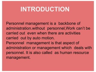Human resource management, | PPT