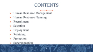 Human resource management. | PPTX