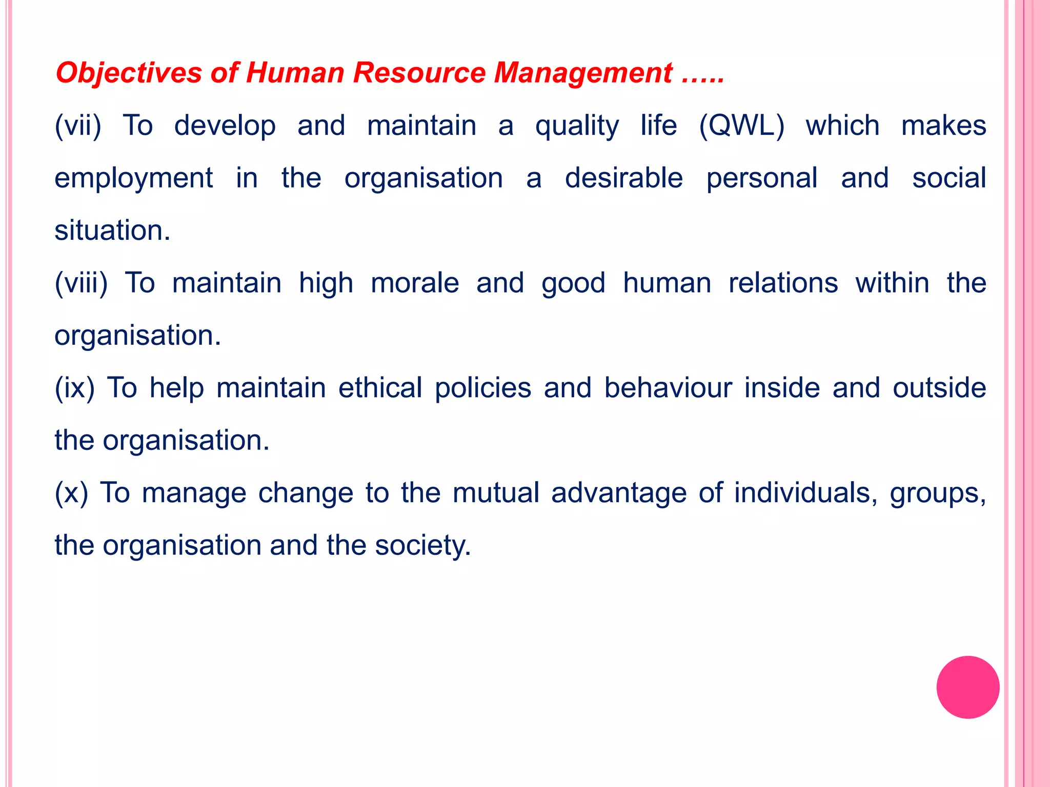 Human Resource Management - Introduction | PPT