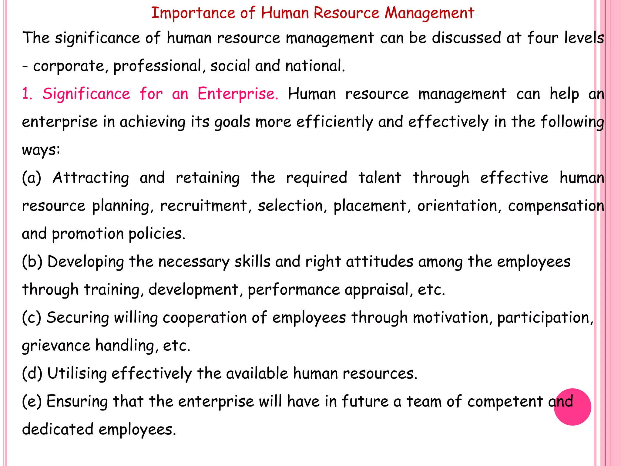Human Resource Management - Introduction | PPT