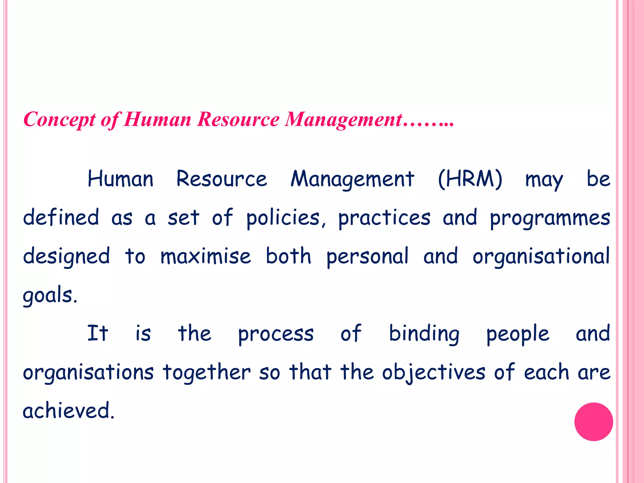 Human Resource Management - Introduction | PPT