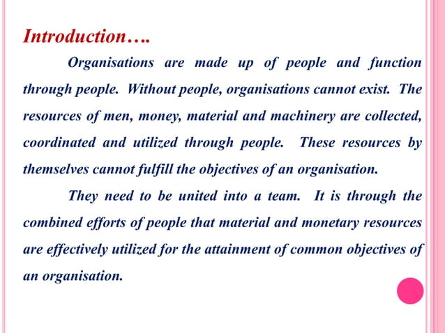 Human Resource Management - Introduction | PPT