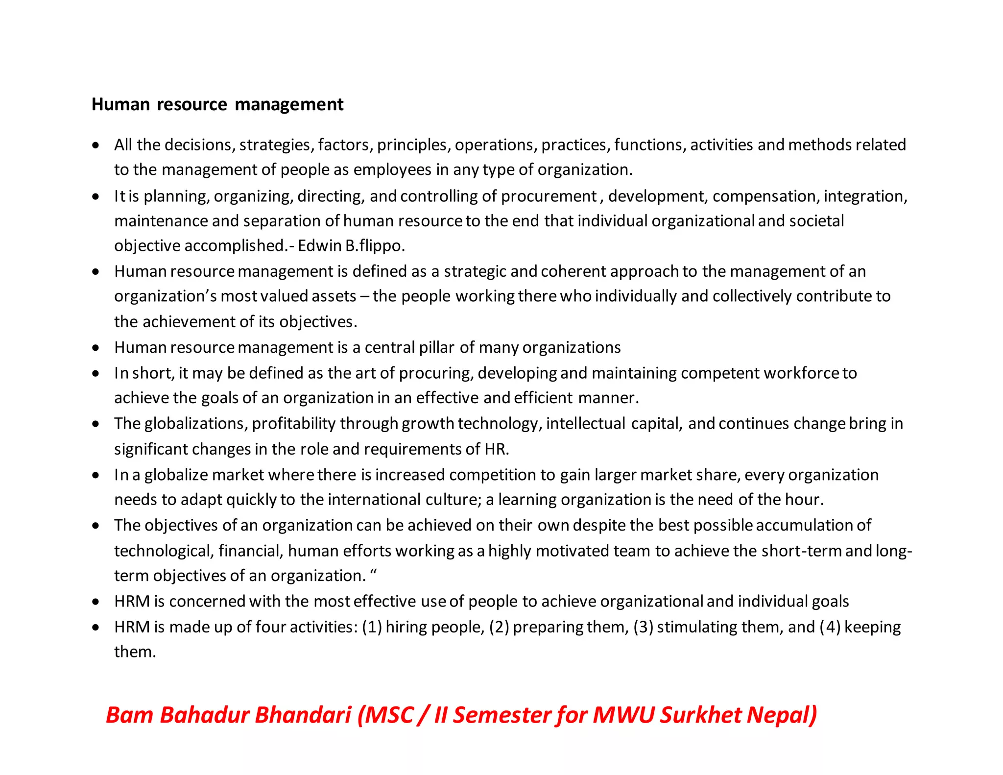 Human resource management.docx