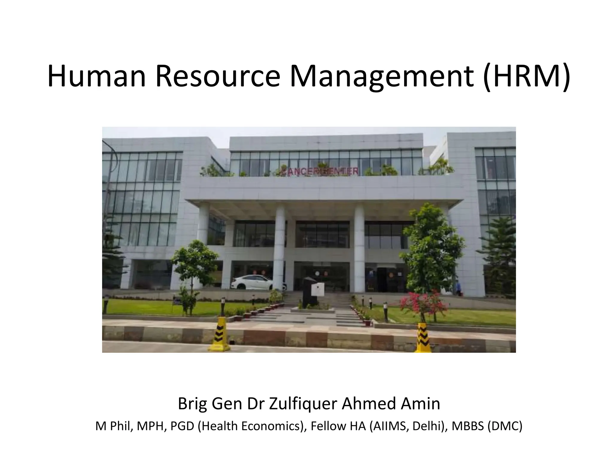 Human Resource Management in Healthcare Organization | PDF
