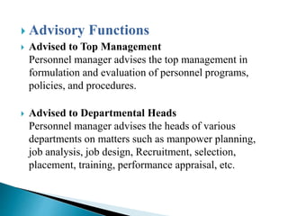 HUMAN RESOURCE MANAGEMENT PRESENTATION.. | PPT