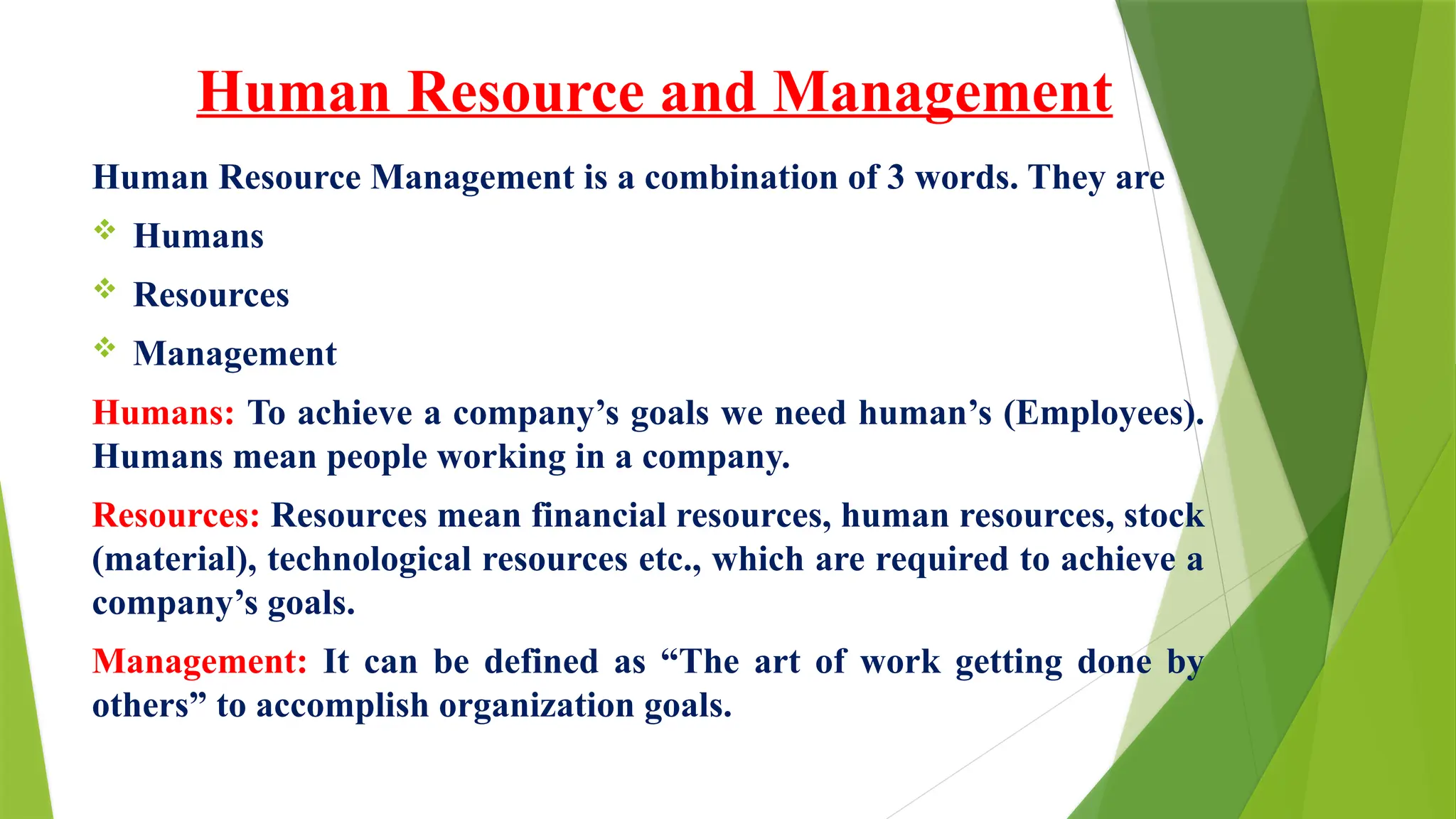 Human Resource Management (HRM) – Complete Presentation | PPTX