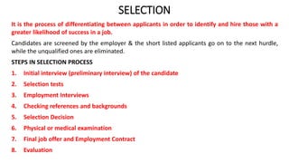 Human Resource Management - Recruitment and Selection.pptx