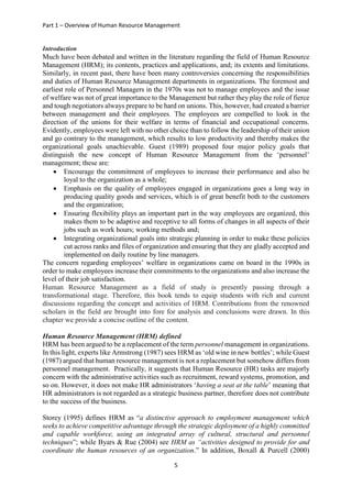 Humanresourcemanagement Theorypractice Pdf