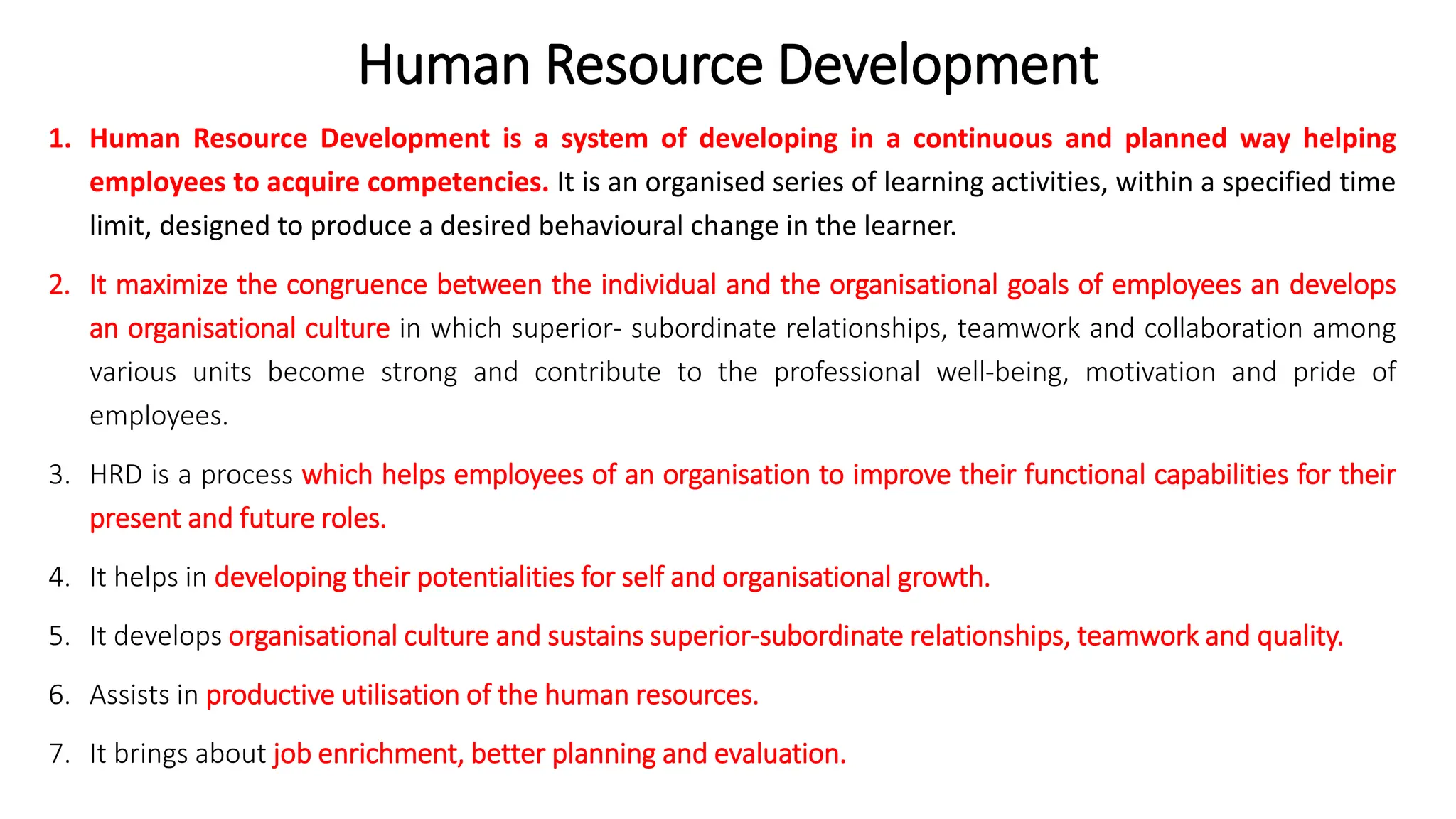 Human Resource Management - Training and Development.pptx