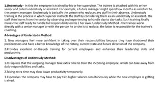 Human Resource Management - Training and Development.pptx