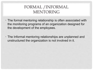 Mentoring | PPTX