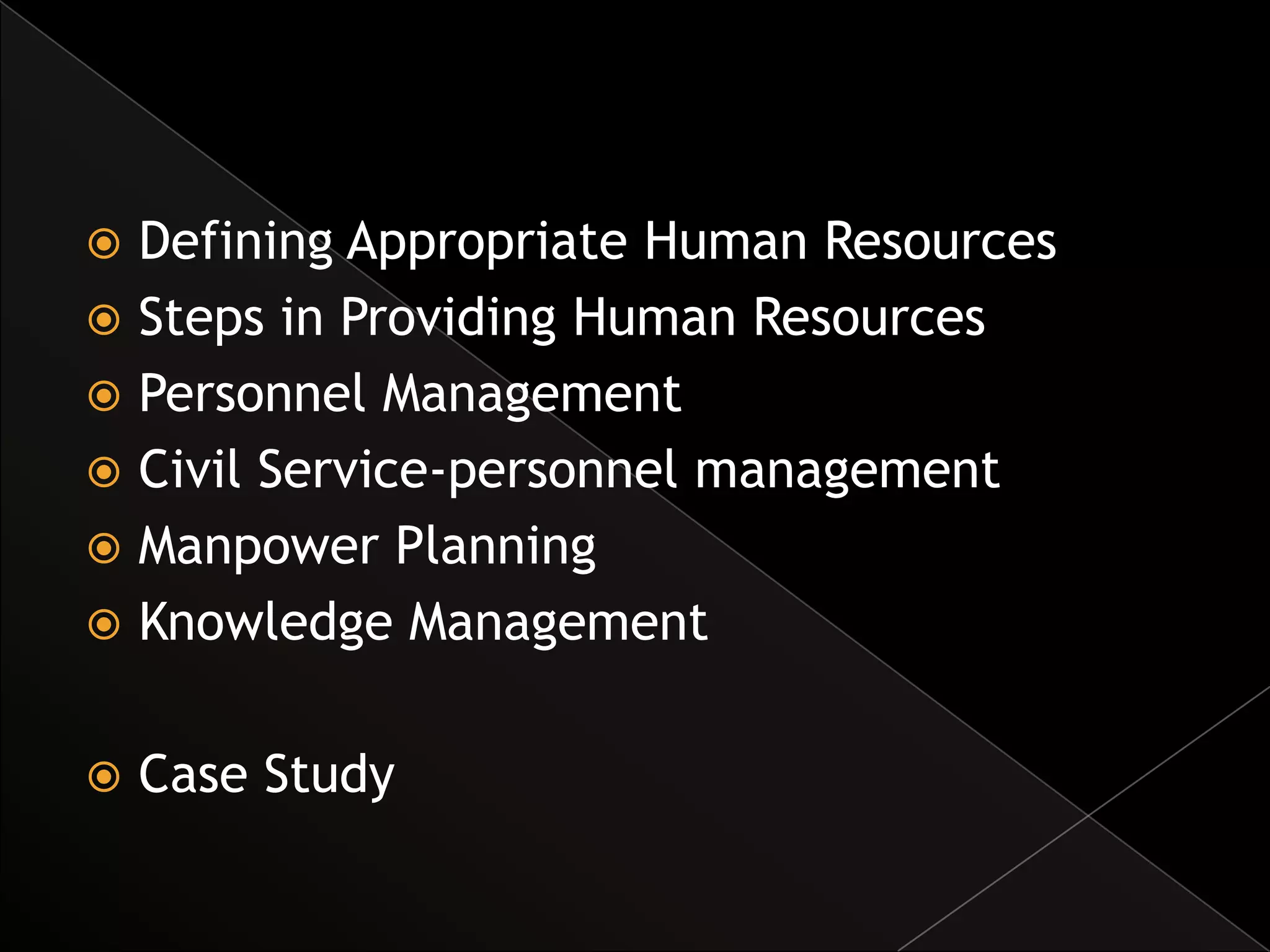 Human resource management | PPTX
