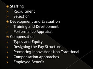 Human resource management | PPTX