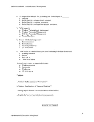 Human resource management | PDF