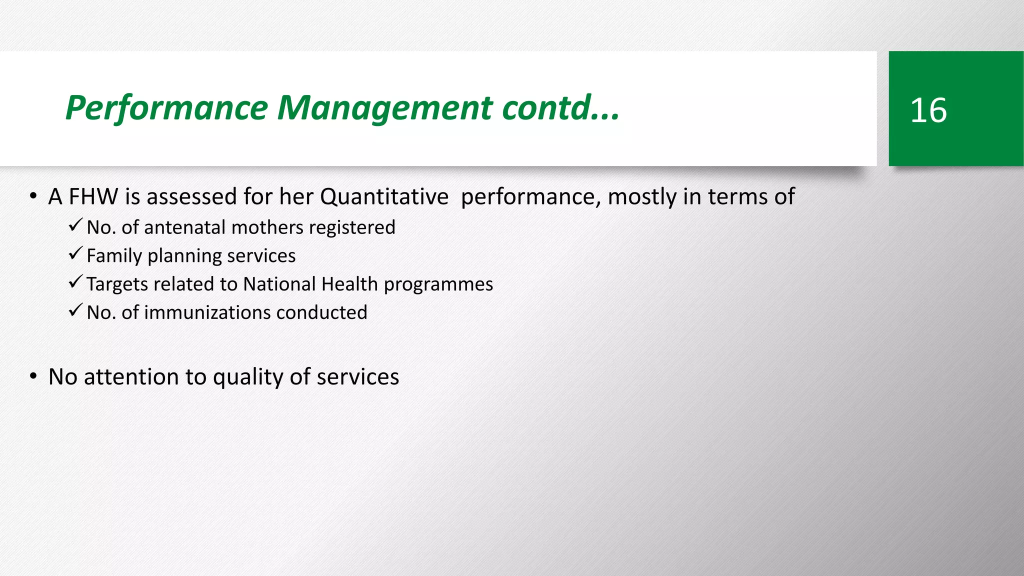 Human Resource Management in Health Sector | PPTX