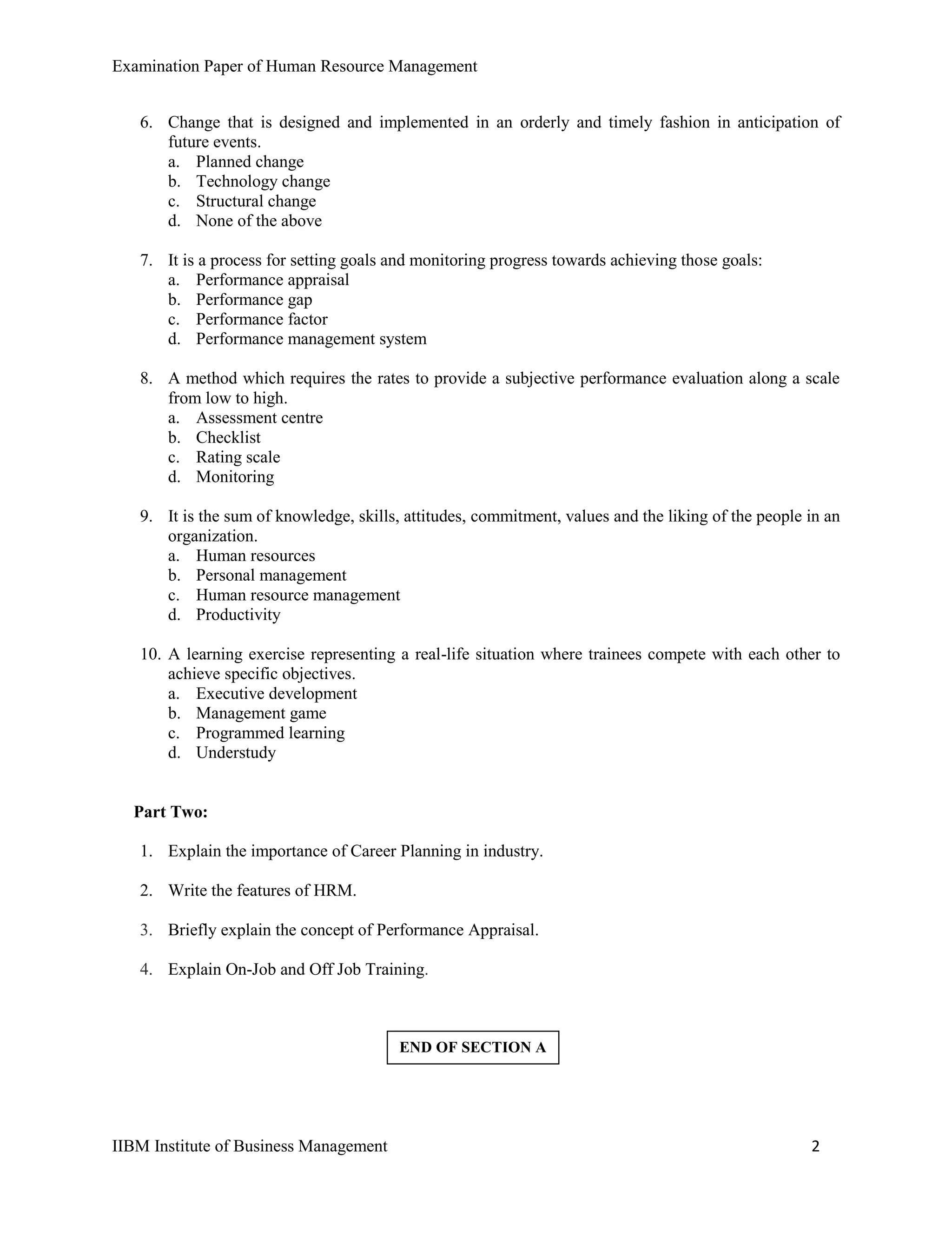 Human resource management (3) | PDF