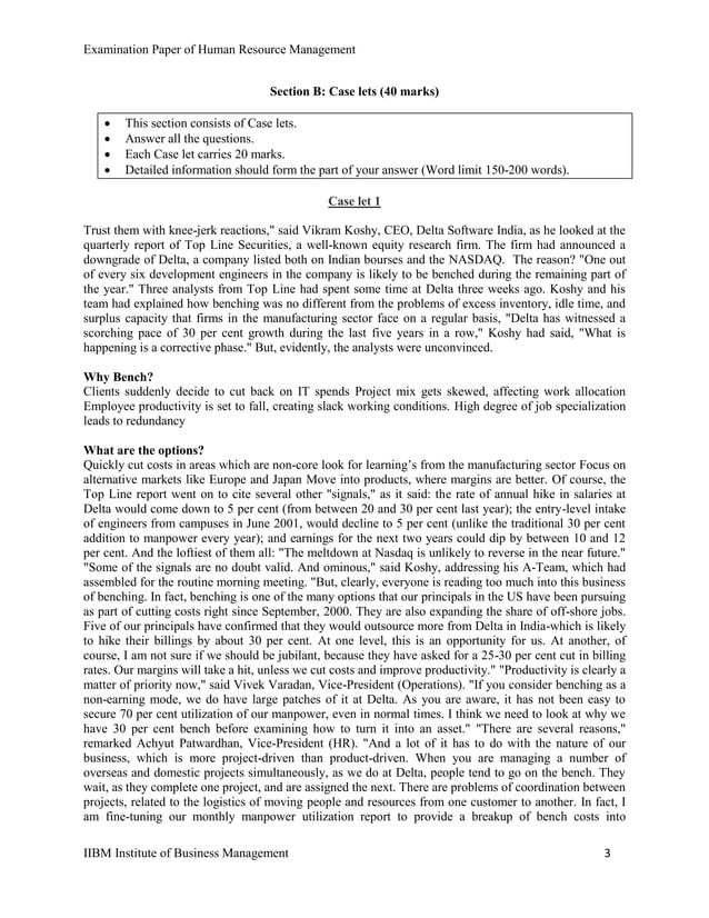 Human resource management (3) | PDF