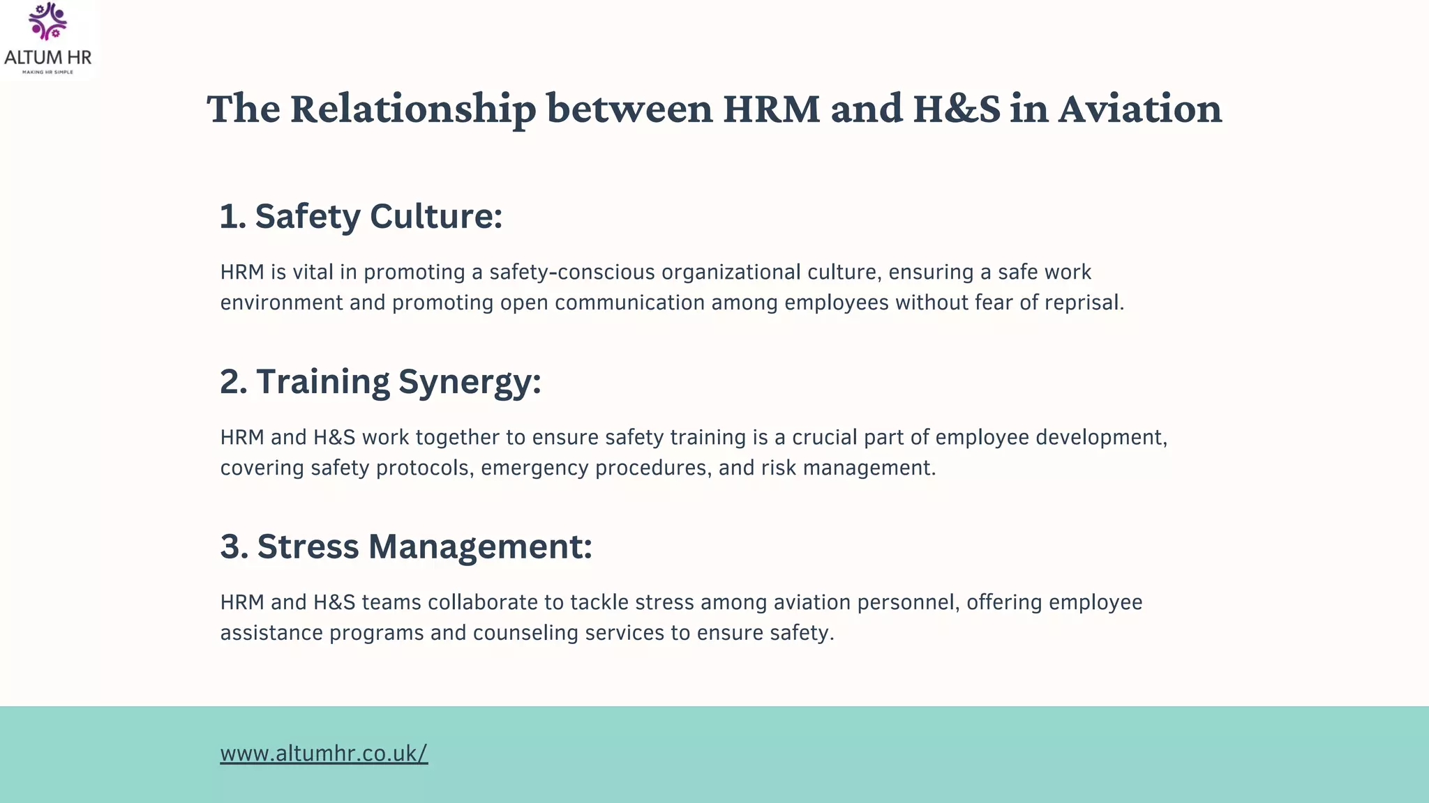 Health & Safety and Human Resource Management in Aviation | PDF
