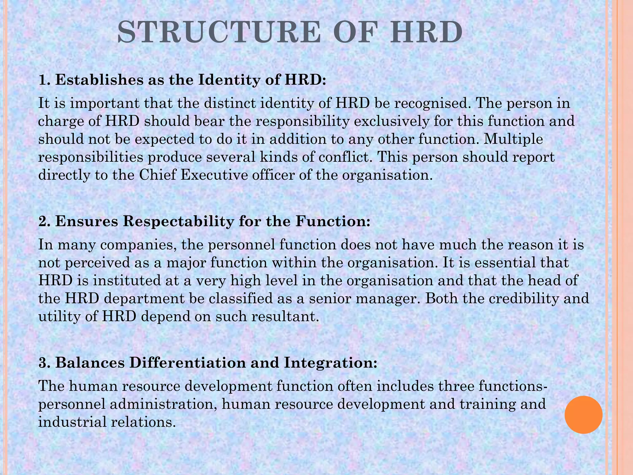 Human Resource Management and Human Resource Development | PPTX