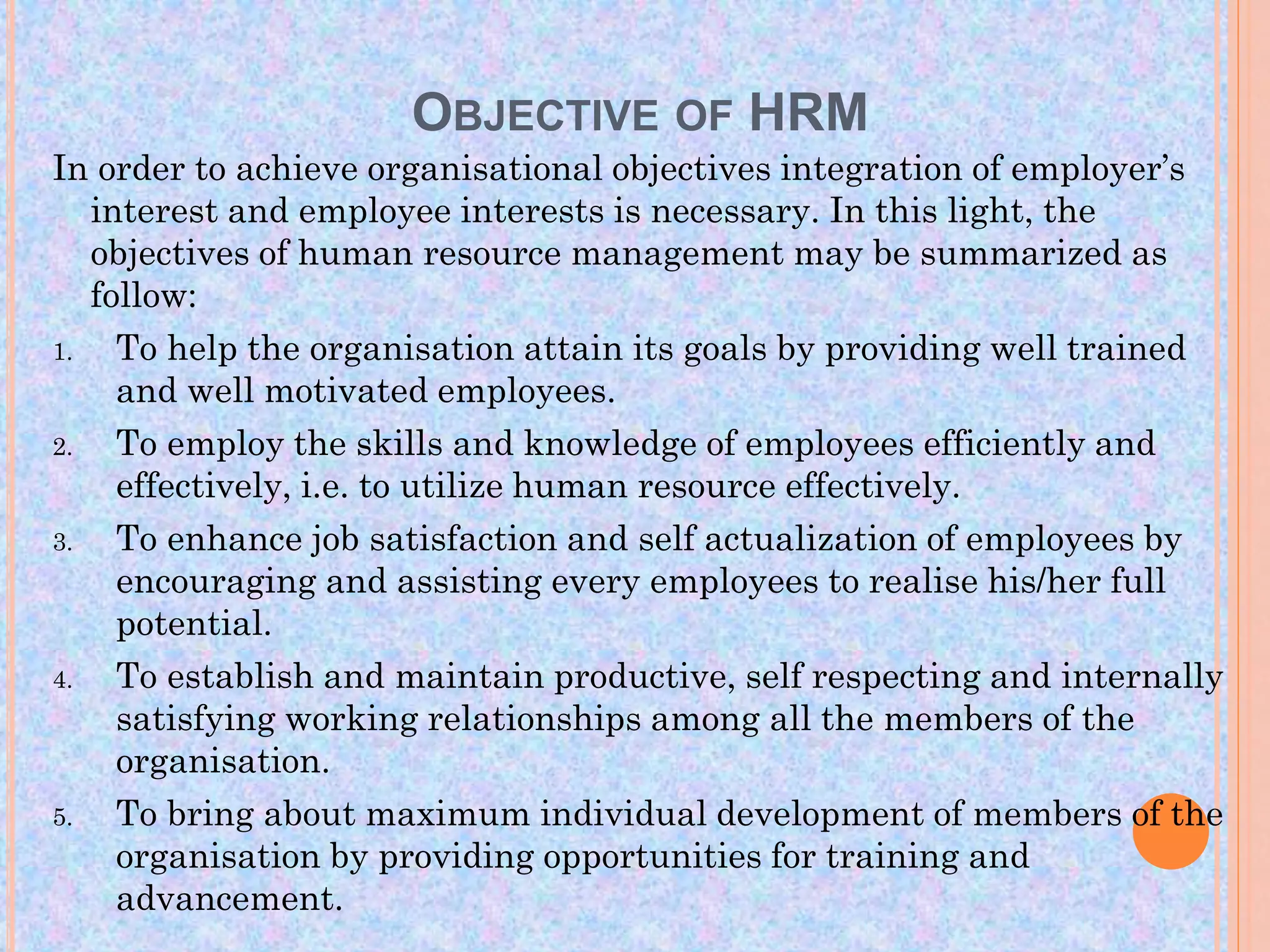 Human Resource Management and Human Resource Development | PPTX