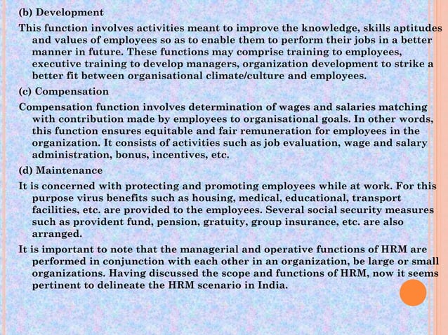 Human Resource Management and Human Resource Development | PPTX