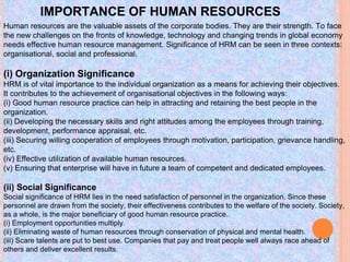 Human Resource Management and Human Resource Development | PPTX