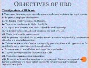 Human Resource Management and Human Resource Development | PPTX