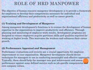 Human Resource Management and Human Resource Development | PPTX