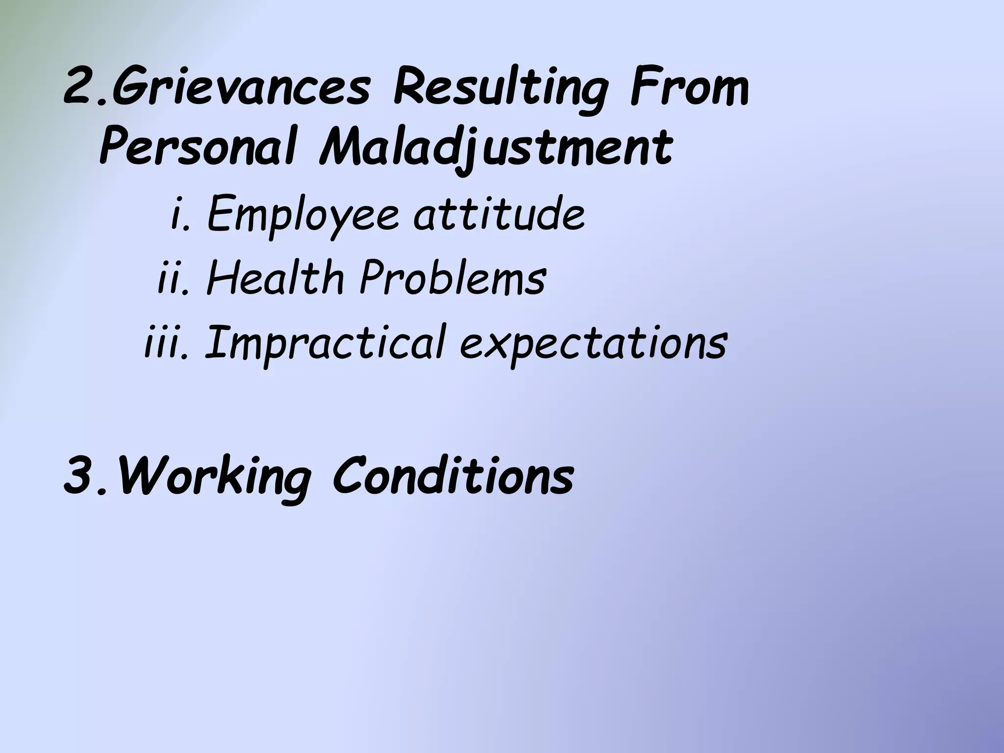 causes of grievances & grievances redressal procedure STEPS | PPTX