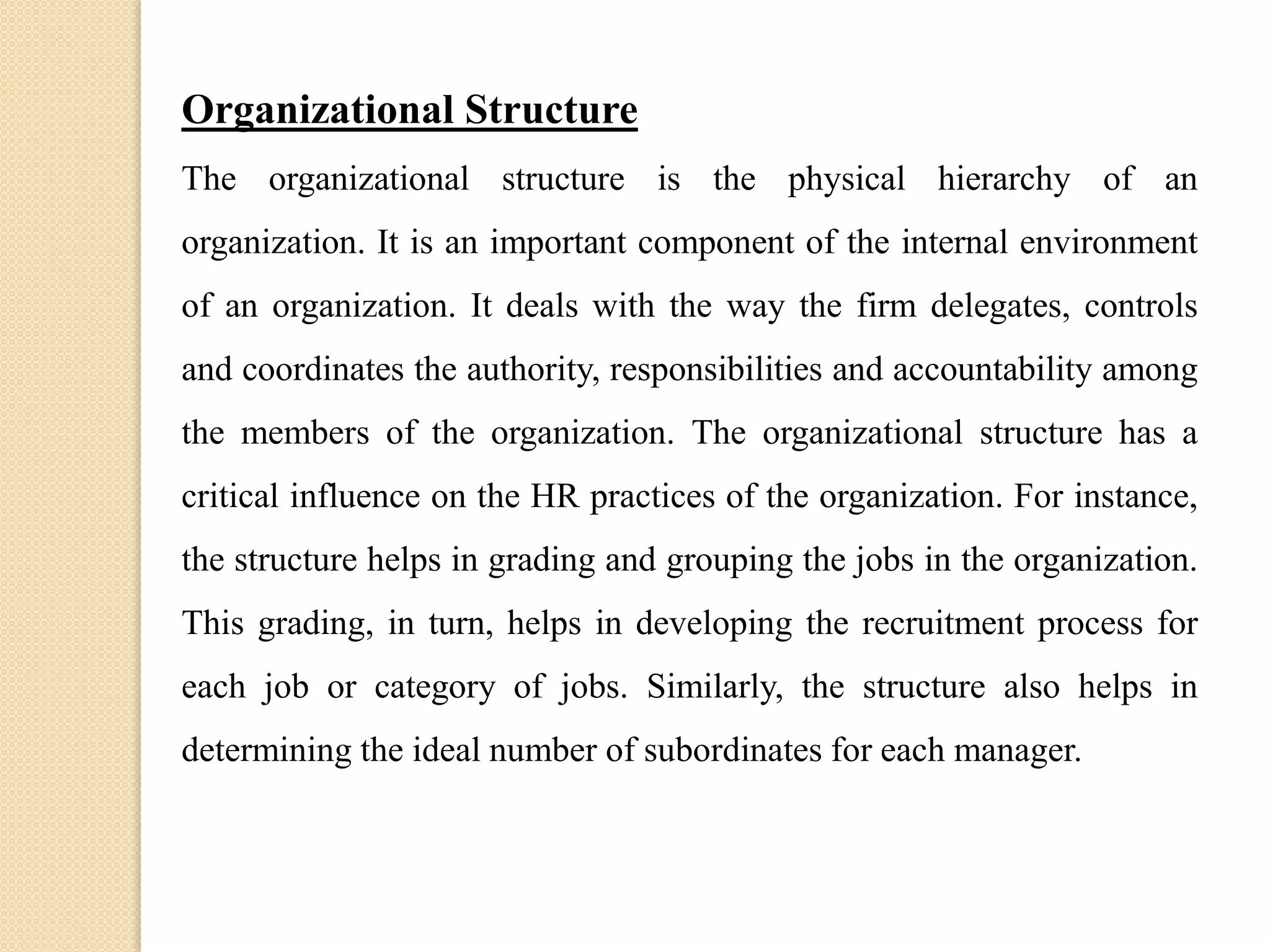 HUMAN RESOURCE MANAGEMENT EXTERNAL AND INTERNAL ENVIRONMENT | PPTX